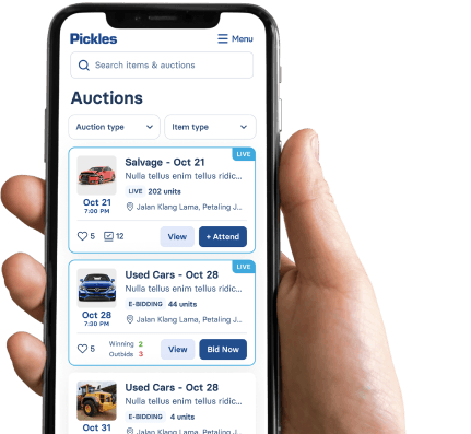 Buy Used Cars at Competitive Prices | Pickles Auction